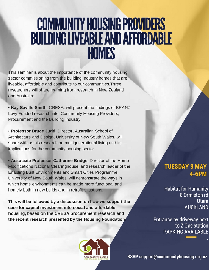 Community housing providers, procurement and the building industry ...